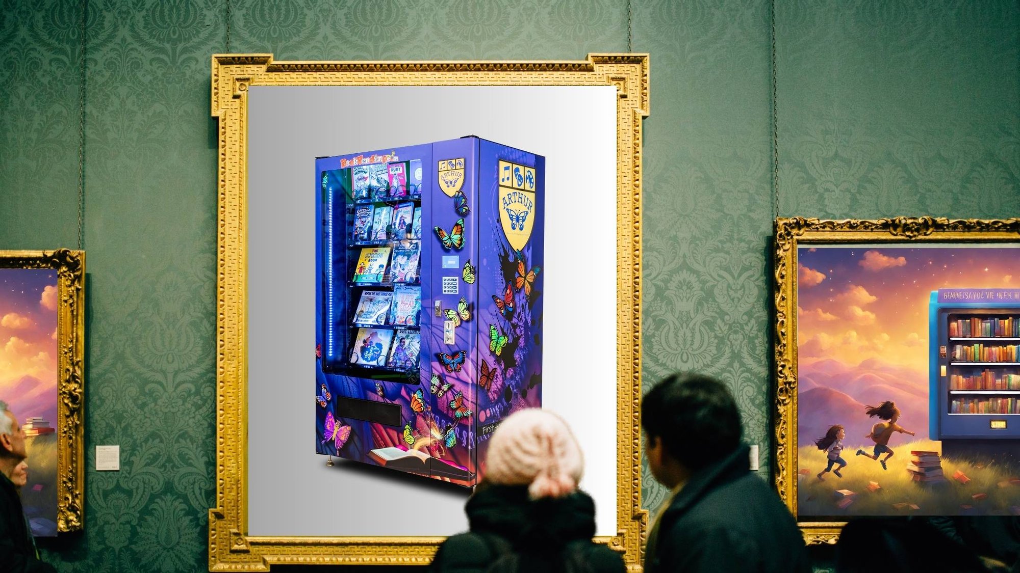 Inchy's Book Vending Machine™