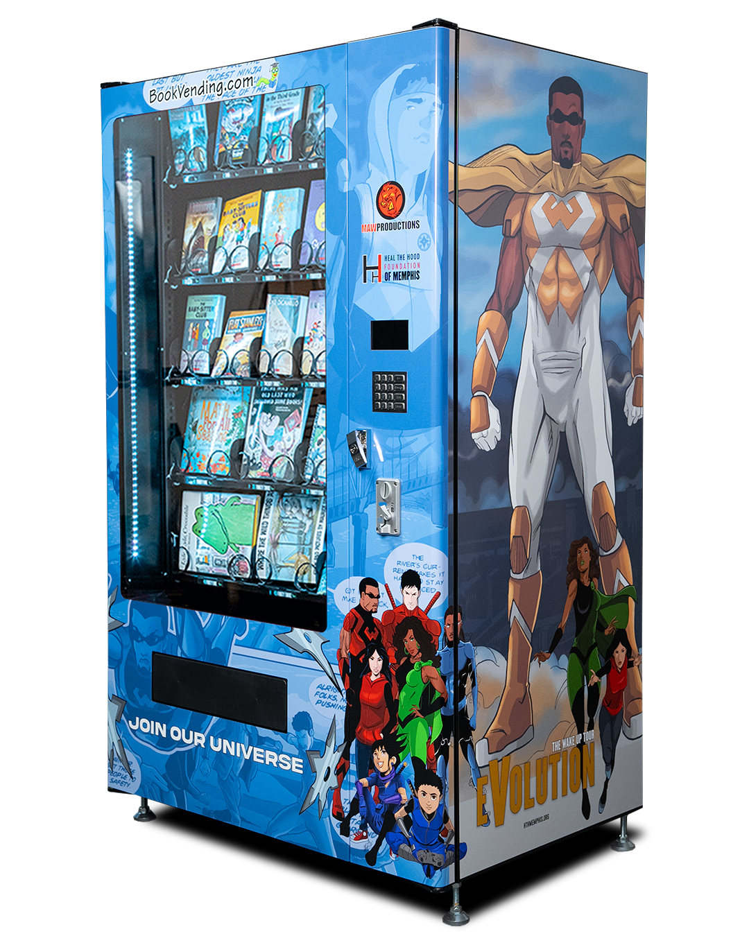 Sponsor a School | Inchy's Book Vending Machine™