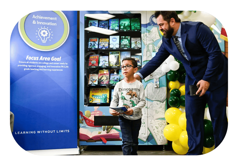 Inchy's Book Vending Machine™