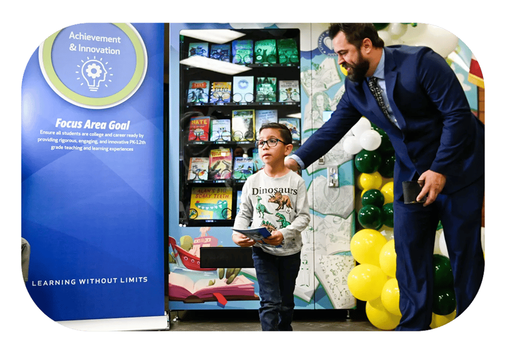 Inchy's Book Vending Machine™