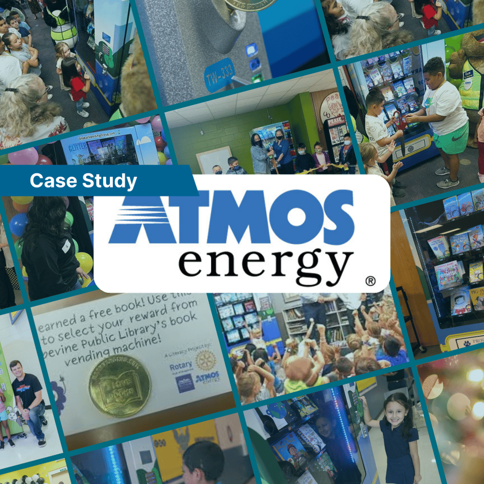 Case Studies | Inchy's Bookworm Vending Machine