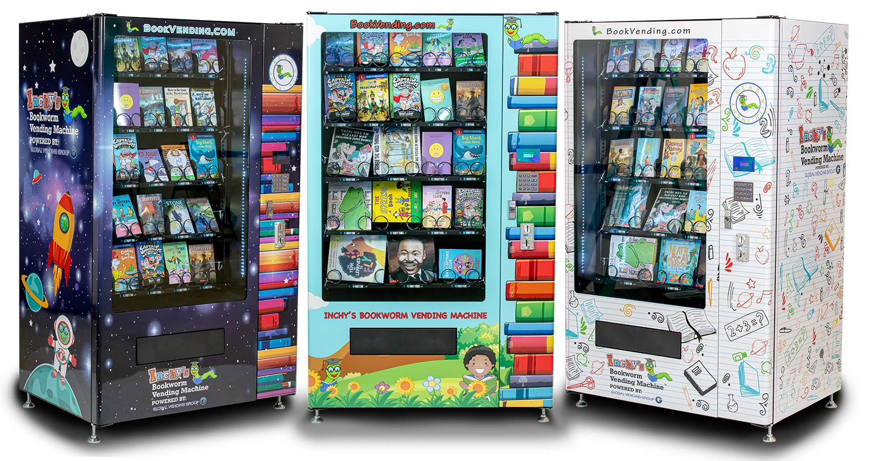 Design Gallery | Inchy's Book Vending Machine™